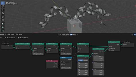 Extrude Mesh Along Curve With Geo Nodes Modeling Blender Artists Community