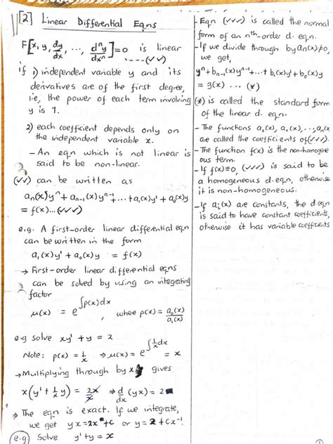 ode section 2 notes pdf