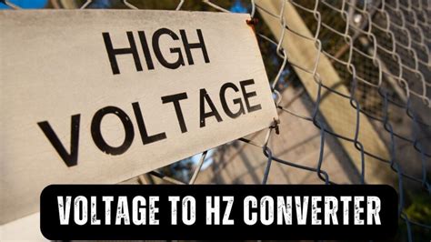 Voltage To Hz V To Hz Conversion