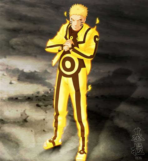 Naruto Bijuu Mode Adult By Kira015 On Deviantart