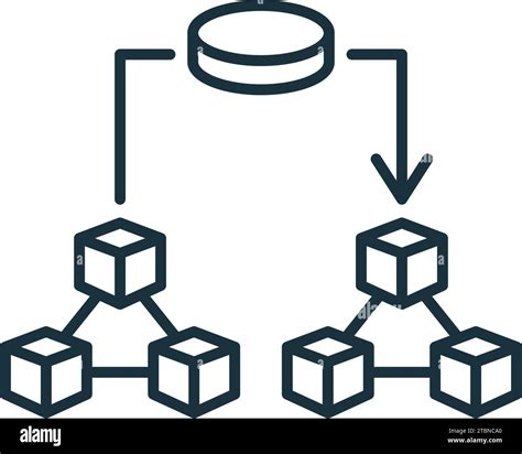 Cross Chain Transactions Icon Monochrome Simple Sign From Blockchain Collection Cross Chain