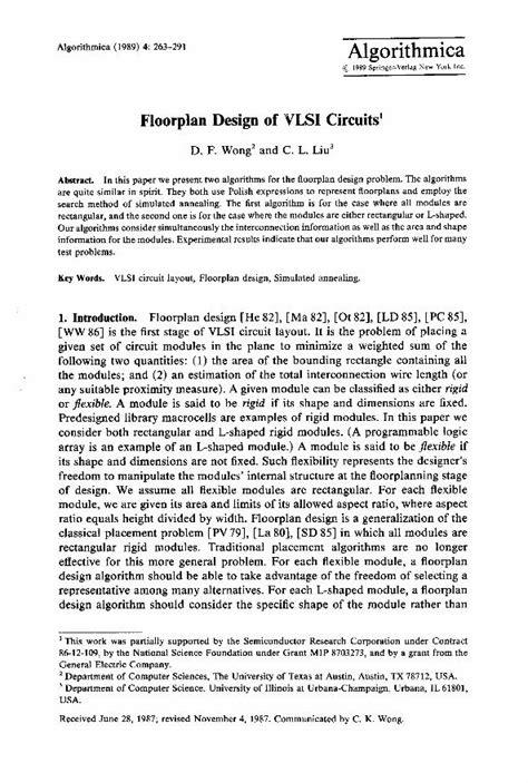 pdf floorplan design of vlsi circuits dokumen tips