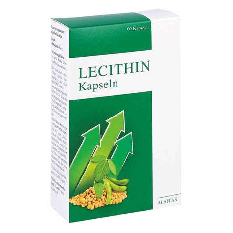 Lecithin Kapseln biolog. Alsitan 60 stk – Apotheke.de