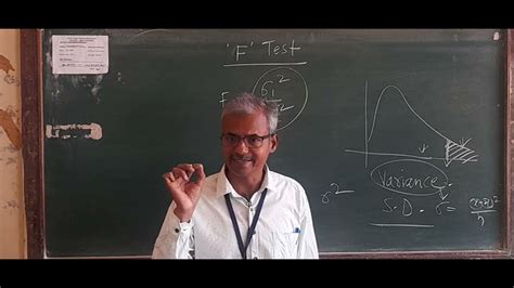 F Test Hypothesis Testing Explained In Marathi Youtube