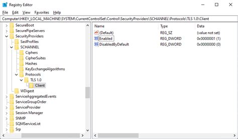 need enable tls 1 0 after disabled ie microsoft qanda