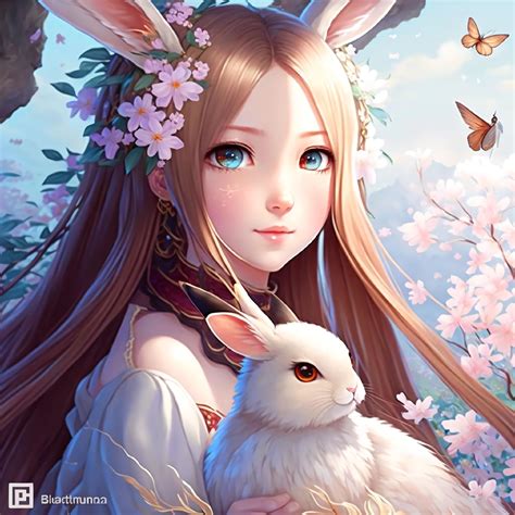 Artstation Series Of Pictures Of Anime Girl And Her Pet Artworks