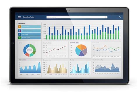 Imaginary Website Analytics Application Interface For Data Tracking And Insights Premium Ai