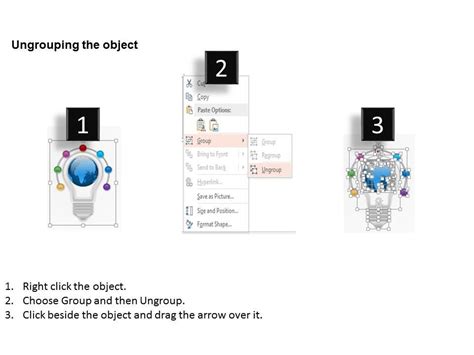 Seven Staged Bulb Diagram For Idea Generation Powerpoint Template PPT Images Gallery