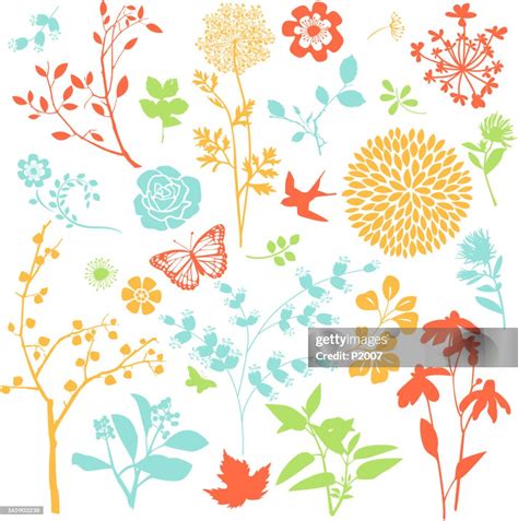 Assorted Spring Elements High Res Vector Graphic Getty Images Assorted Spring Elements High Res Vector Graphic Getty Images