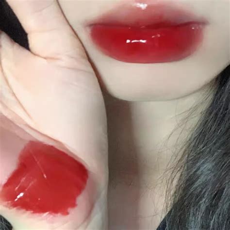 涂了个镜子吧清透显白水光镜面唇釉水珠口红女滋润不沾杯唇蜜ins 04冻冻红莓【图片 价格 品牌 报价】 京东