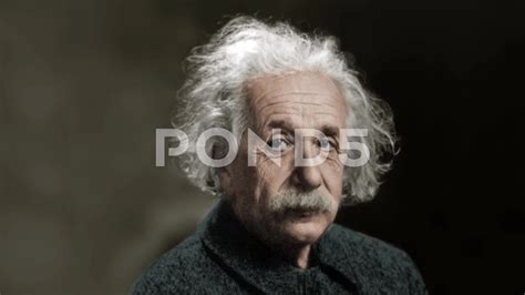 Albert Einstein In Color