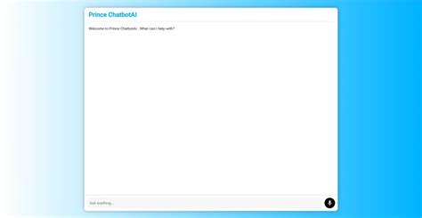 princechatbotai angular nestjs geminiapi voiceassistant meanstack… prince b c
