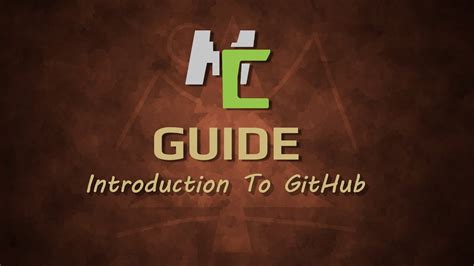 MCreator Guides GitHub Organizations And Repositories YouTube