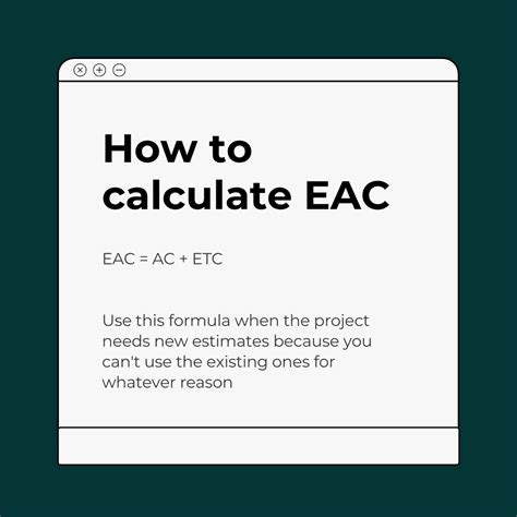 Estimate At Completion A Complete Guide Template