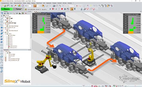 Laser Radar Robot Inspection Spur Line Measurement Metrology And