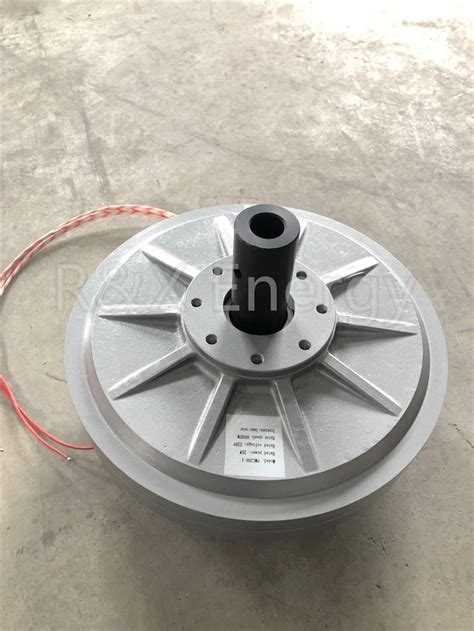 Customized 5kw 1000rpm Axial Flux Coreless Permanent Magnet Generator