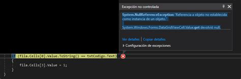 Visual Studio Como Aumentar El Valor De Una Celda De Un DataGridView Cuando Coincida Un Codigo