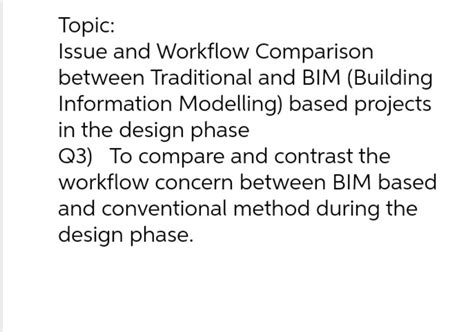 Solved Topic Issue And Workflow Comparison Betw Solutioninn