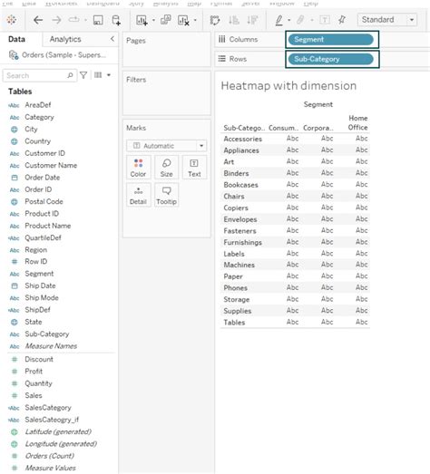 Tableau Heatmap Definition Examples How To Create
