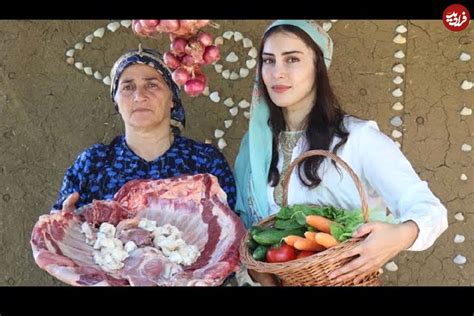 ویدئو غذای روستایی در ایران؛ تهیه انواع کباب به سبک روستانشینان آستارایی