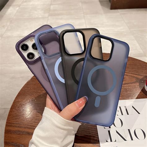 Magsafe Compatible Clear Silicone Iphone Case Set On Luulla