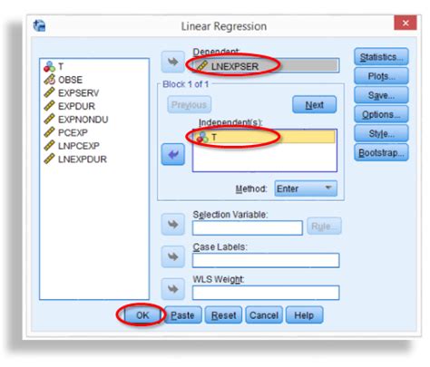 model regresi fungsional belajar spss
