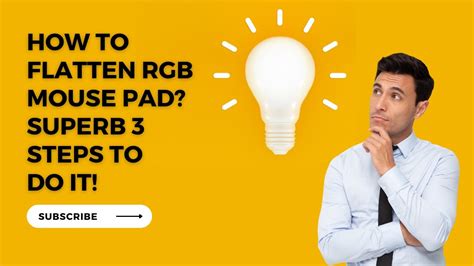 How To Flatten RGB Mouse Pad Superb 3 Steps To Do It YouTube