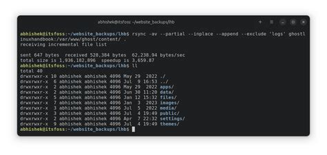 rsync exclude files and directories [examples]