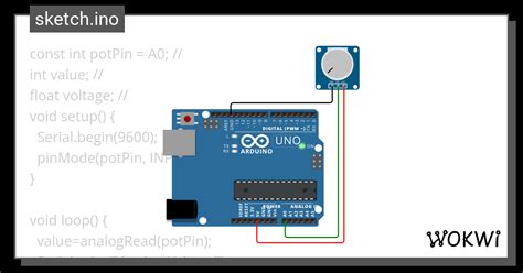 Arduinopotentionmeter Wokwi Esp32 Stm32 Arduino Simulator