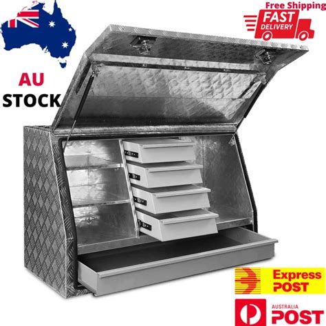 Aluminium Toolbox Generator Tool Box Drawers Truck Canopy Trailer Lockable 107395 Picclick Au