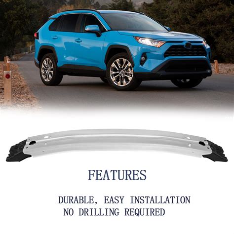 Fit 2019 2024 Toyota Rav4 Front Face Bar Reinforcement Impact Rebar