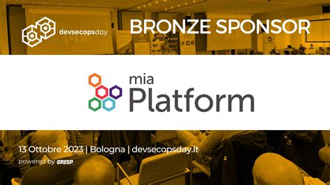 Devsecopsday Mia Platform