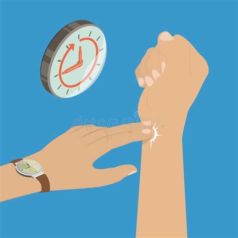 3d Isometric Flat Vector Illustration Of Measure Radial Pulse Stock