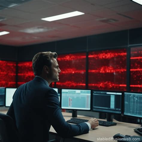 Man Smashing Ai Analog Control System Stable Diffusion Online