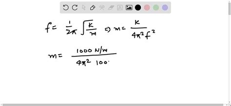 Solved The Interaction Of The Tip And Sample In An Atomic Force Microscope May Be Modeled Using