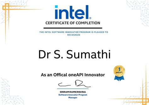 Sece Department Of Cse Ai Ml On Linkedin Intel Oneapi