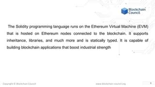 Best Programming Languages To Build Smart Contracts PPT