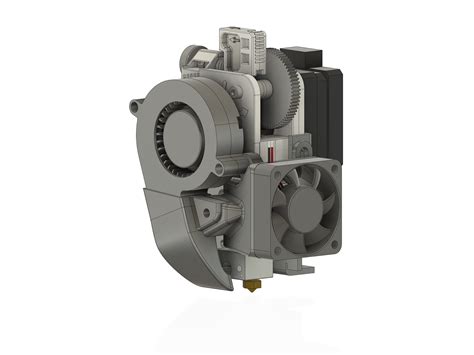 Kingroon Kp3s 30pro Mod For E3d V6 Bambu Lab Hotend 4010 Fan