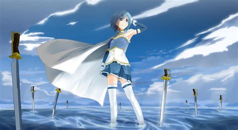 Download Sayaka Miki Anime Puella Magi Madoka Magica Wallpaper