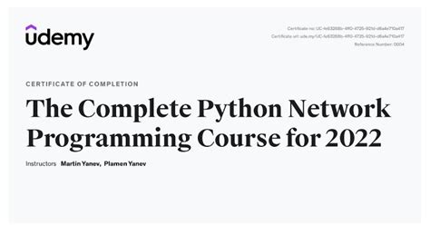 Himanshu Harsh On Linkedin The Complete Python Network Programing Course