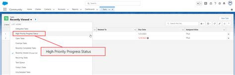 How To Create Tasks List View In Salesforce Lightning Salesforce Faqs
