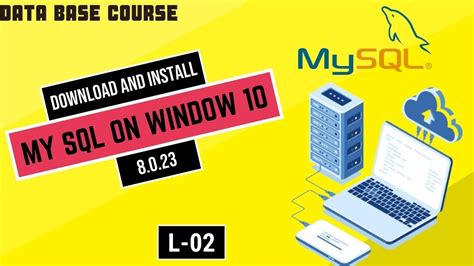 mysql download and install on windows 10 mysql 8 0 23 server and