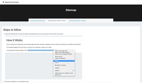 Sitemap Page Generator Ecommerce Plugins For Online Stores Shopify App Store