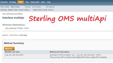 Sterling Oms Understanding Multiapi Learn Ibm Sterling Order
