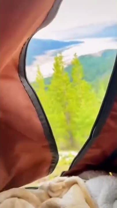 텐트 야외 취침한 다음날 밖의 풍경은 Youtube