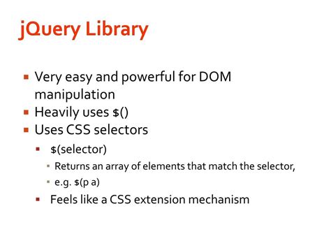 Ppt Presentation Attr Title Javascript Dsls For