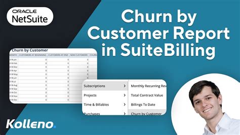 Netsuite Tutorial Churn By Customer Report In Suitebilling Youtube