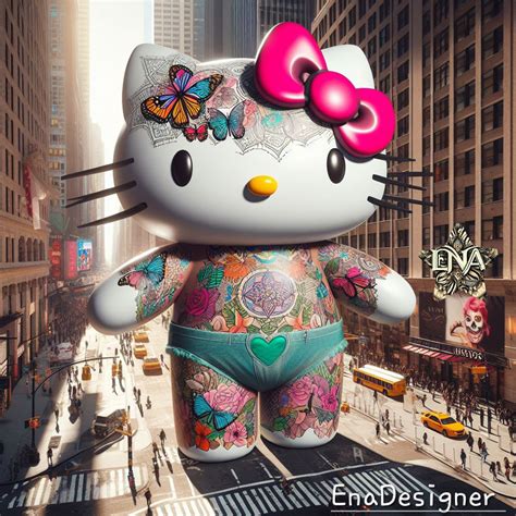 Hello Kitty Zilla Behance