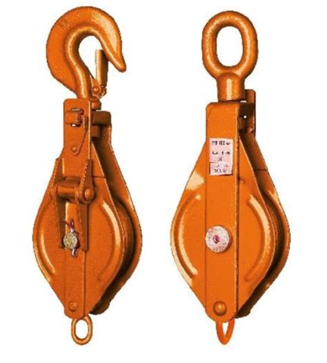Single Sheave Snatch Blocks Material Handling Equipment Malaysia