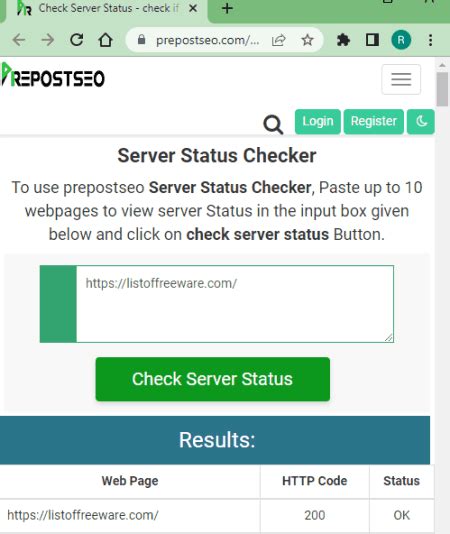 9 Best Free Online Server Status Checker Websites